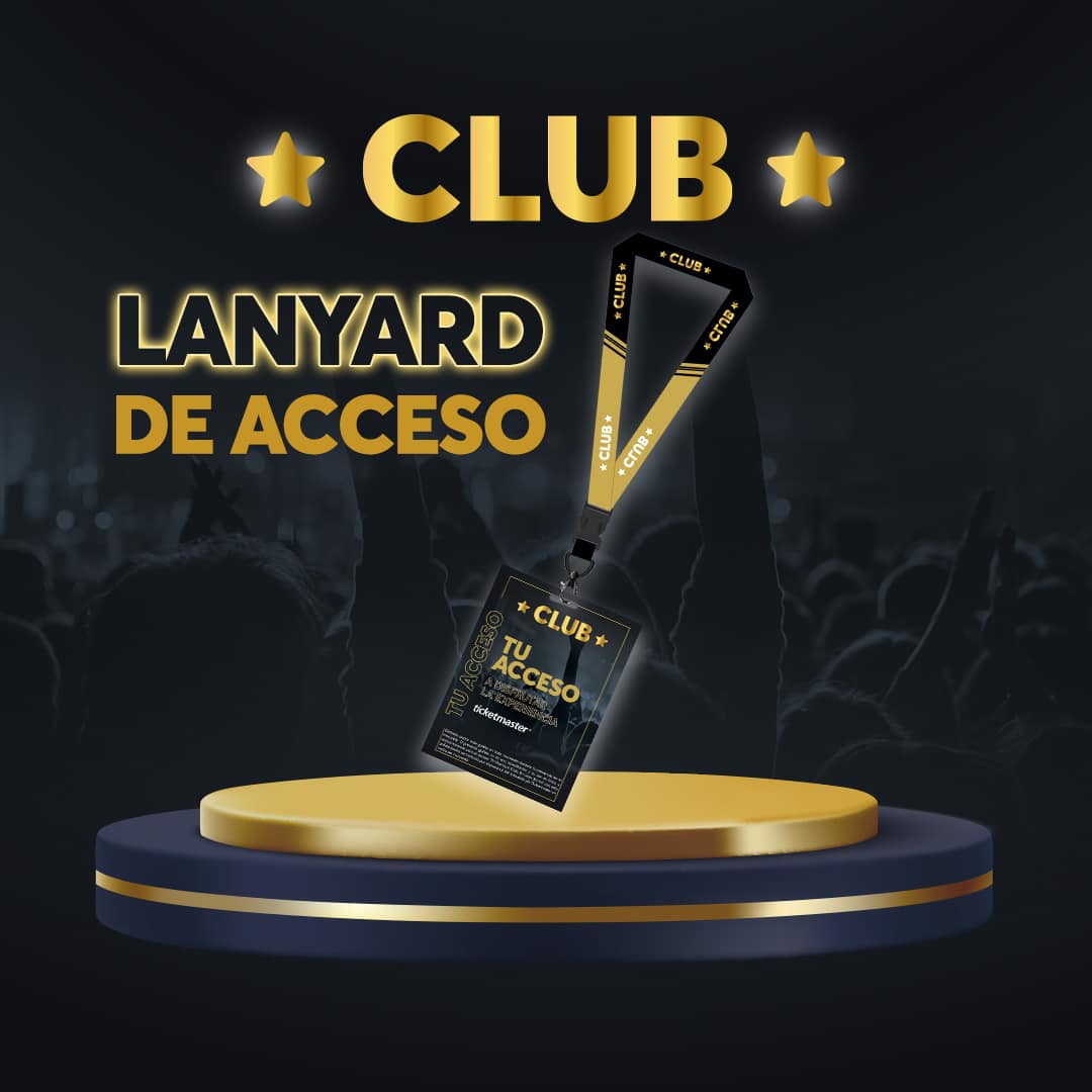 CLUB_Lanyard | Ticketmaster México Guias